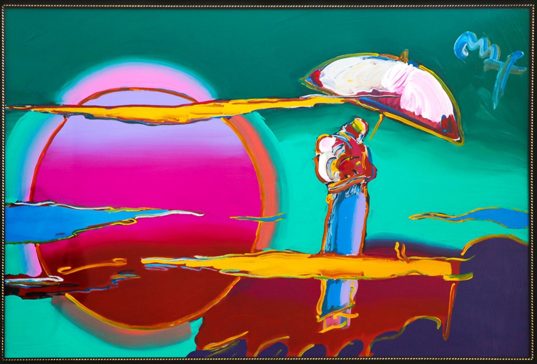 Peter Max | New Moon | MutualArt