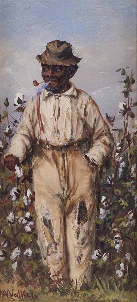 William Aiken Walker | THE COTTON PICKER | MutualArt