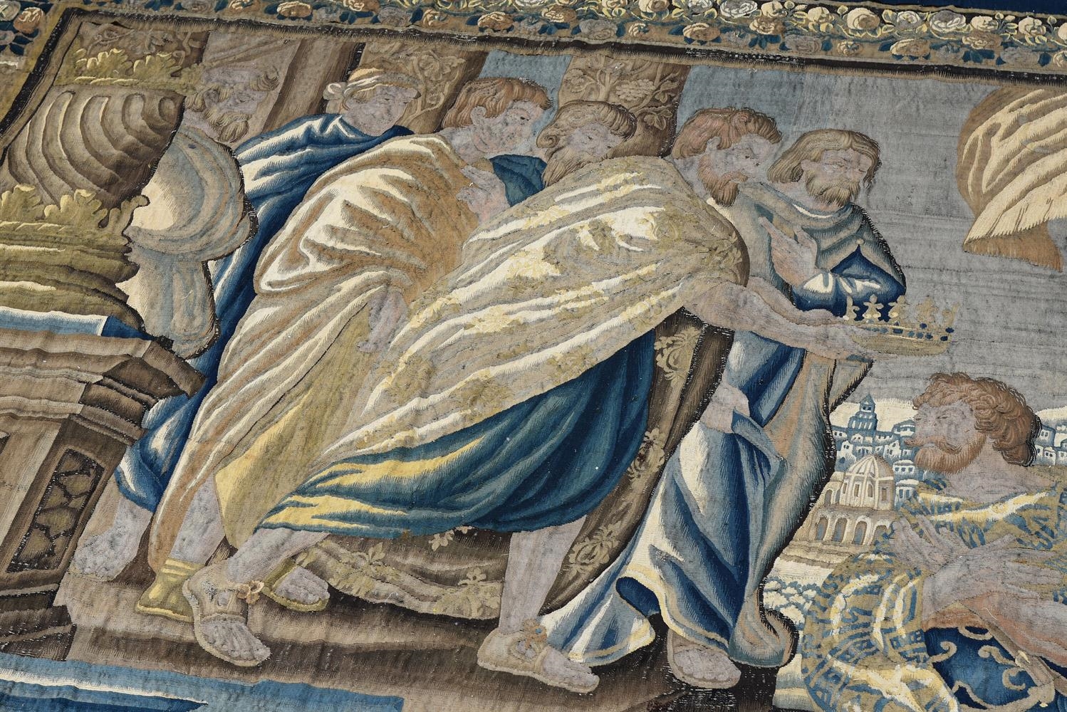 Peter Paul Rubens | A FLEMISH HISTORICAL NARRATIVE CORONATION TAPESTRY ...