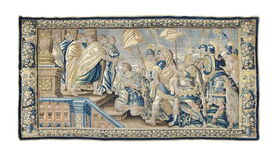 Peter Paul Rubens | A FLEMISH HISTORICAL NARRATIVE CORONATION TAPESTRY ...