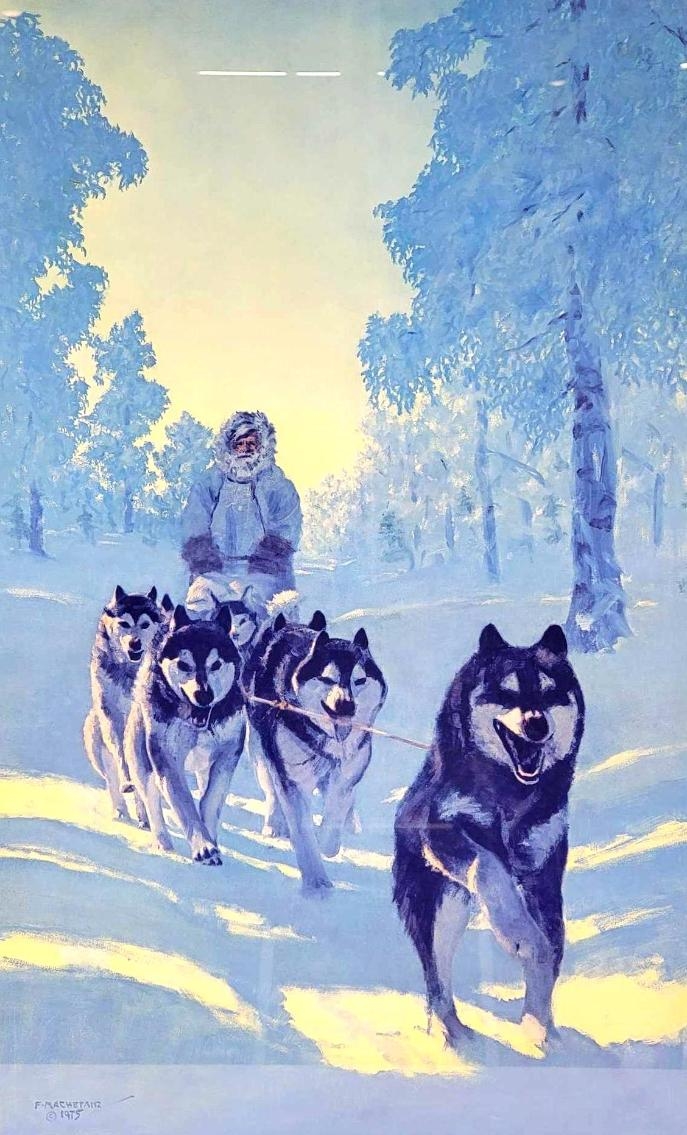 Fred Machetanz | Rarin' to Go (Circa 1975) | MutualArt