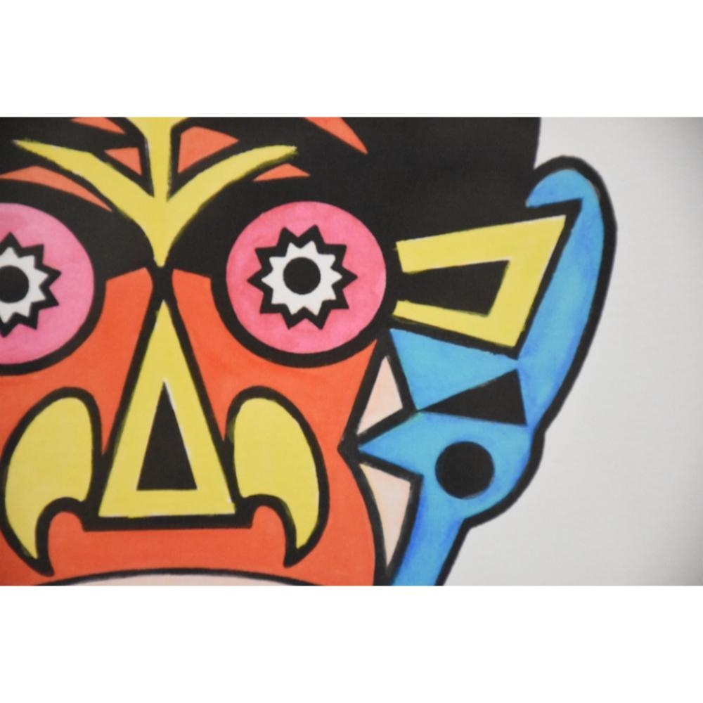 Howard Arkley | Zappo Mask | MutualArt