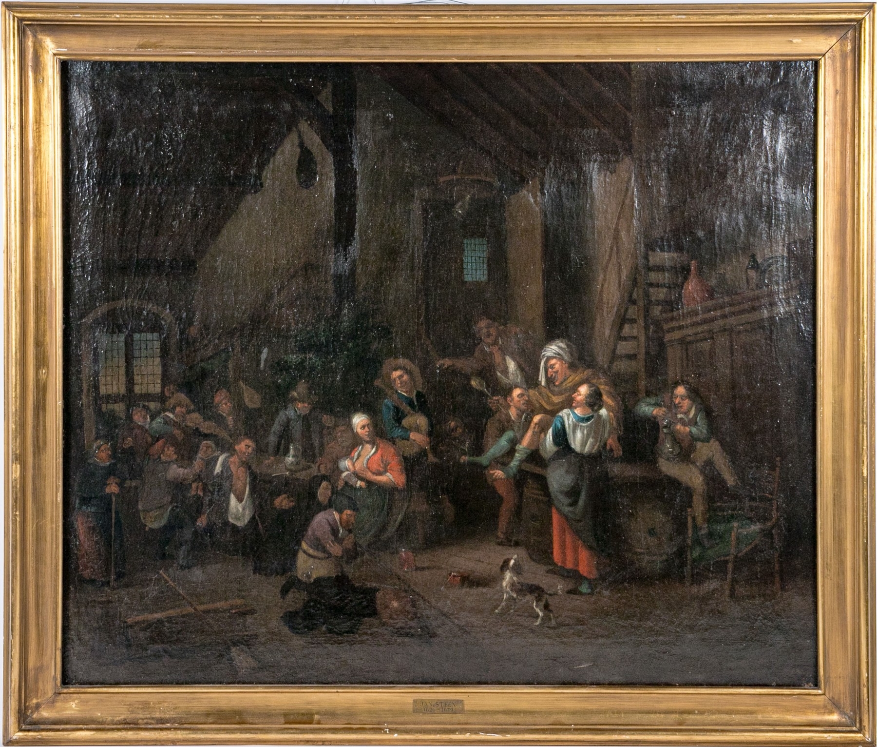 Jan Steen | In Luxury, Look Out (1663) | MutualArt