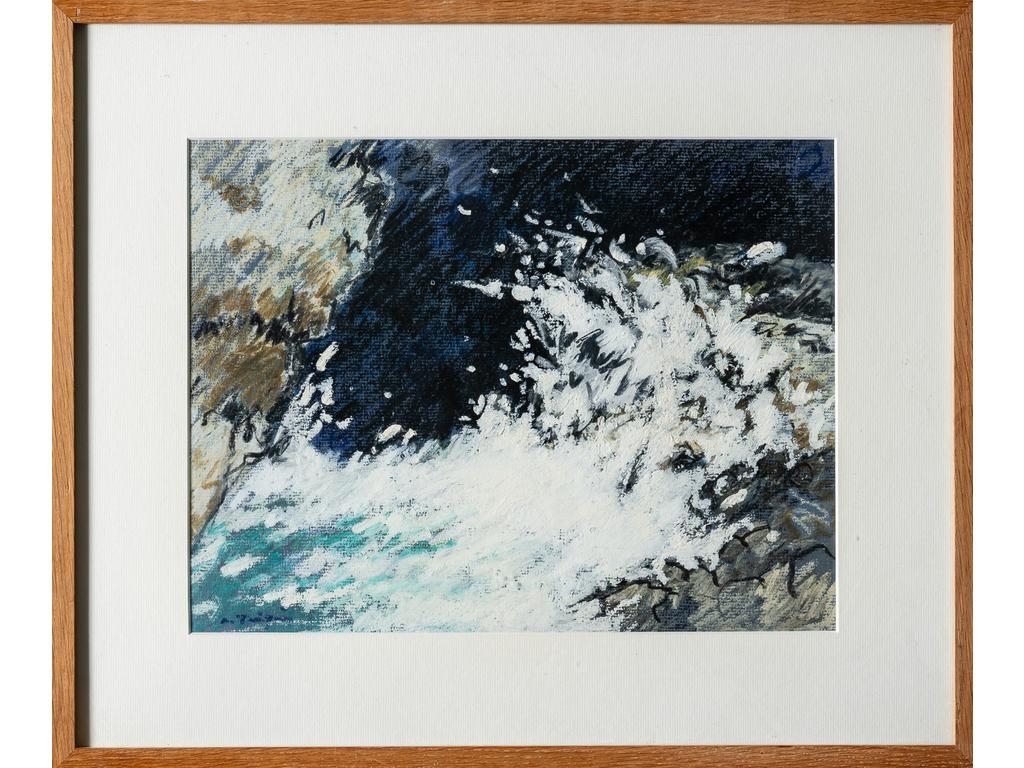 Michel Trinquier | L'écume et les vagues | MutualArt