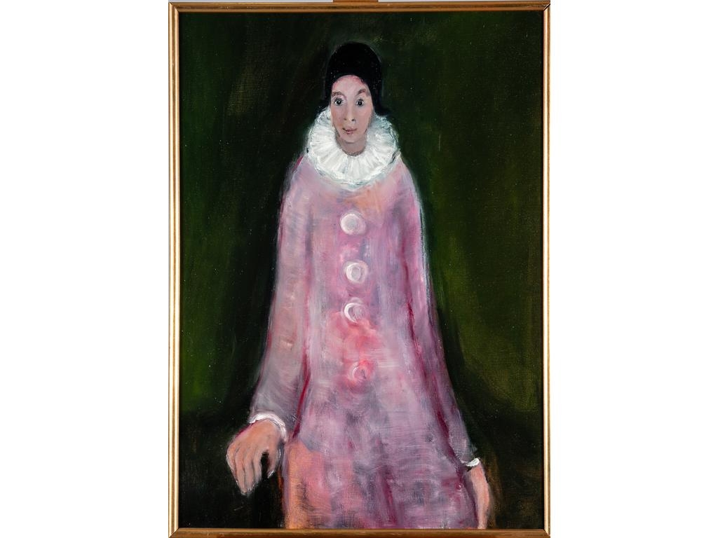 Maxime Richaud | Portrait en Pierrot | MutualArt