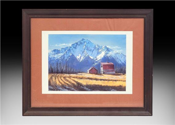 Penni Anne Cross | Pioneer Peak Alaska | MutualArt