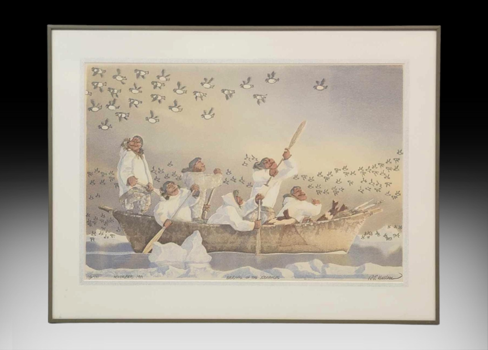 R.t. Wallen | Arrival of the Seabirds | MutualArt