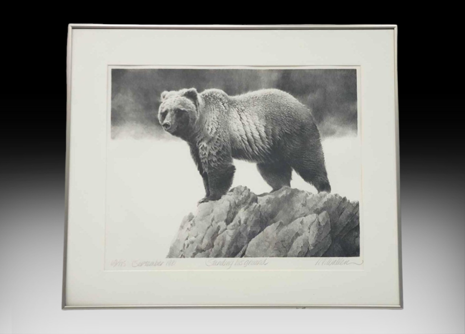 R.T. Wallen | Standing His Ground (Circa 1981) | MutualArt
