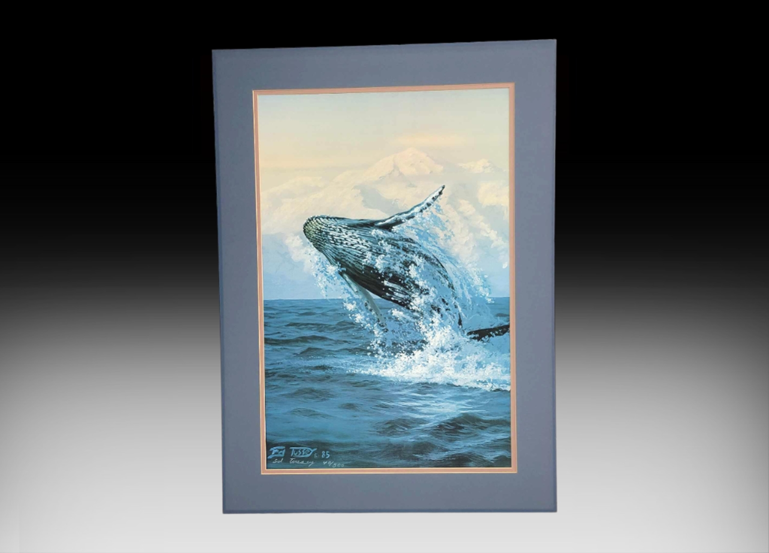 Ed Tussey | Young Alaskan Humpback | MutualArt