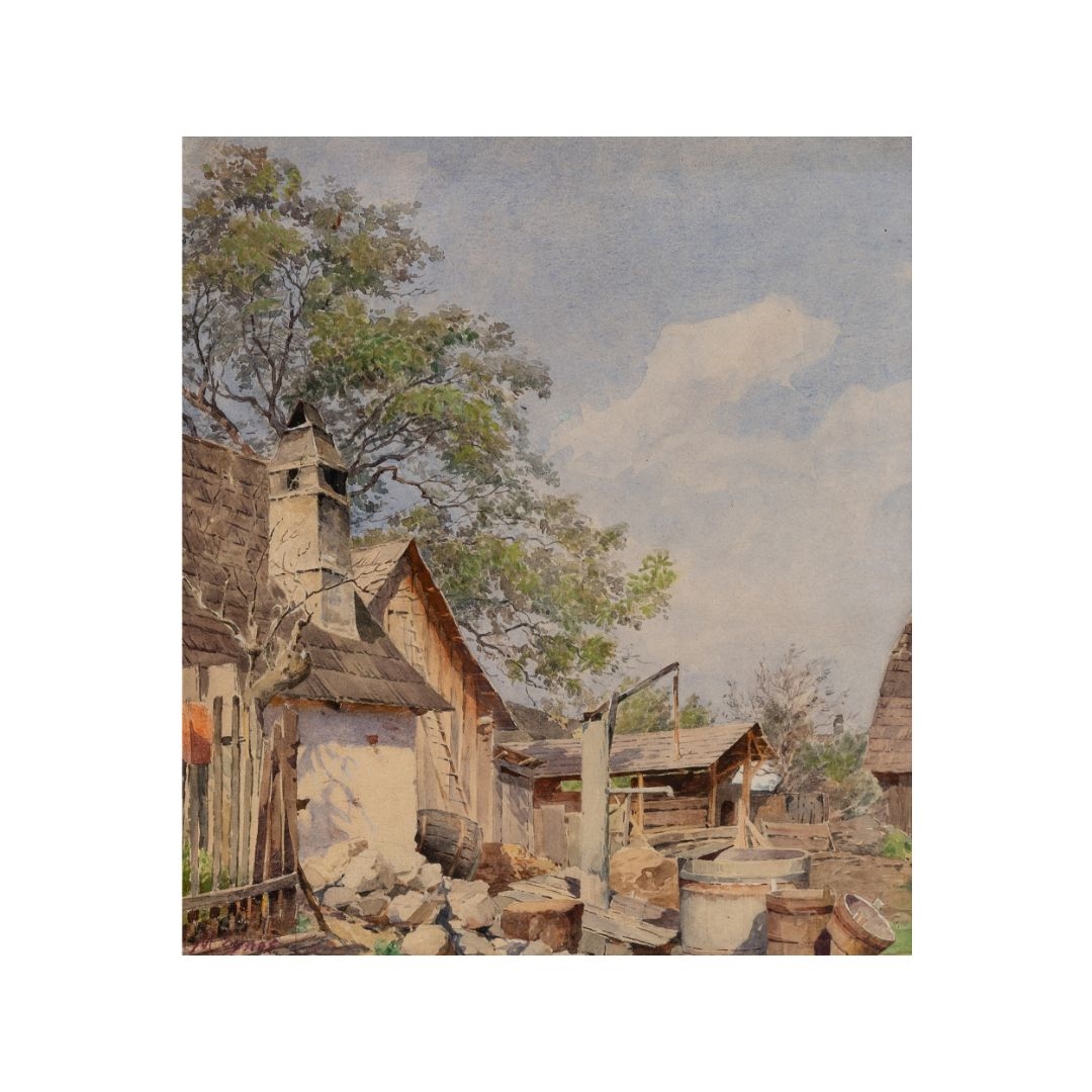 Marie Egner | Apple and cherry blossom (1906 - 1908) | MutualArt