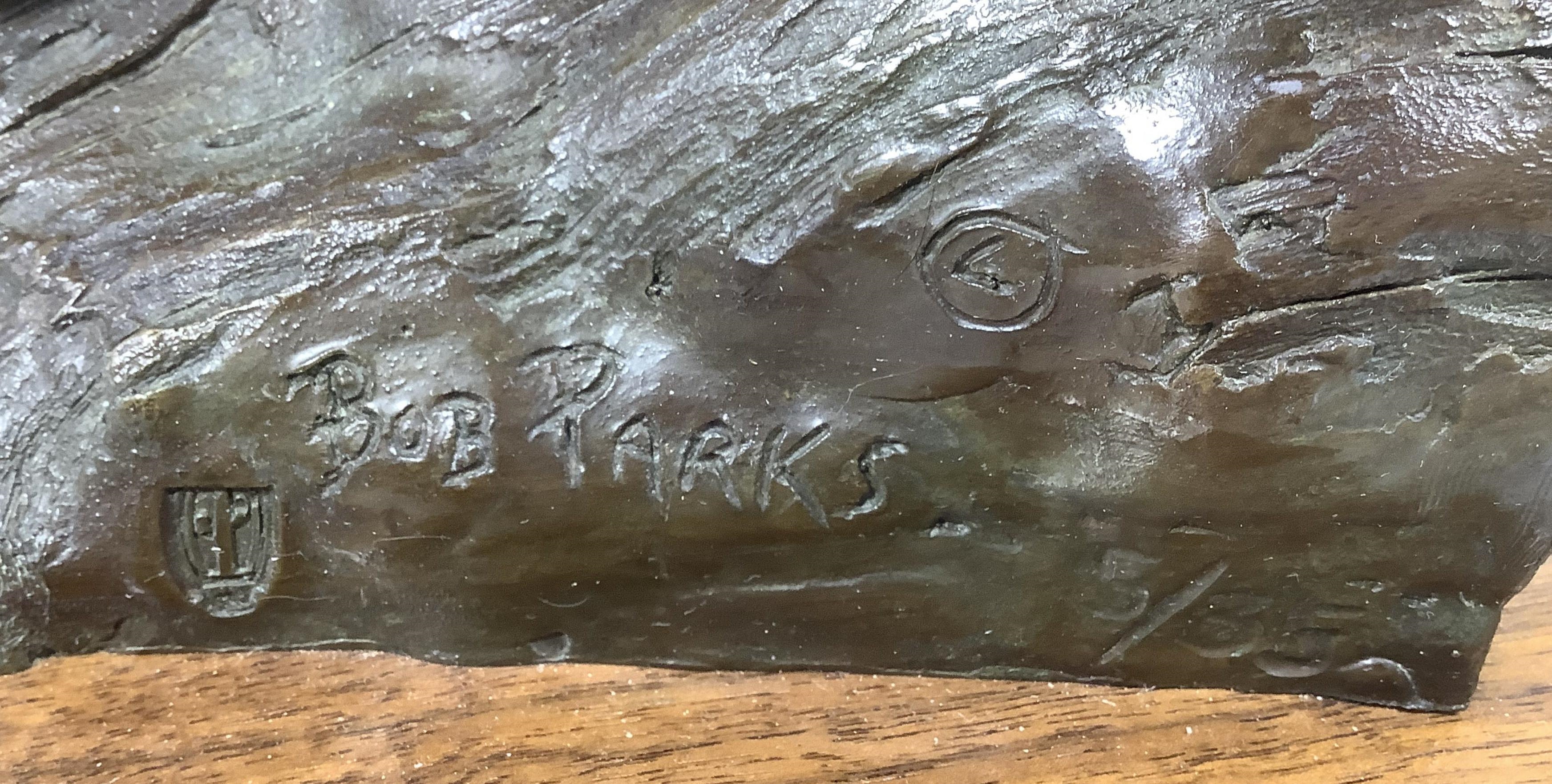 Bob Parks | Bob Parks Majestic Fury Bronze Sculpture | MutualArt