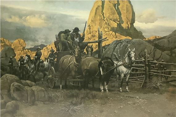Frank McCarthy | Frank C. McCarthy Signed & Numbered Lithograph | MutualArt