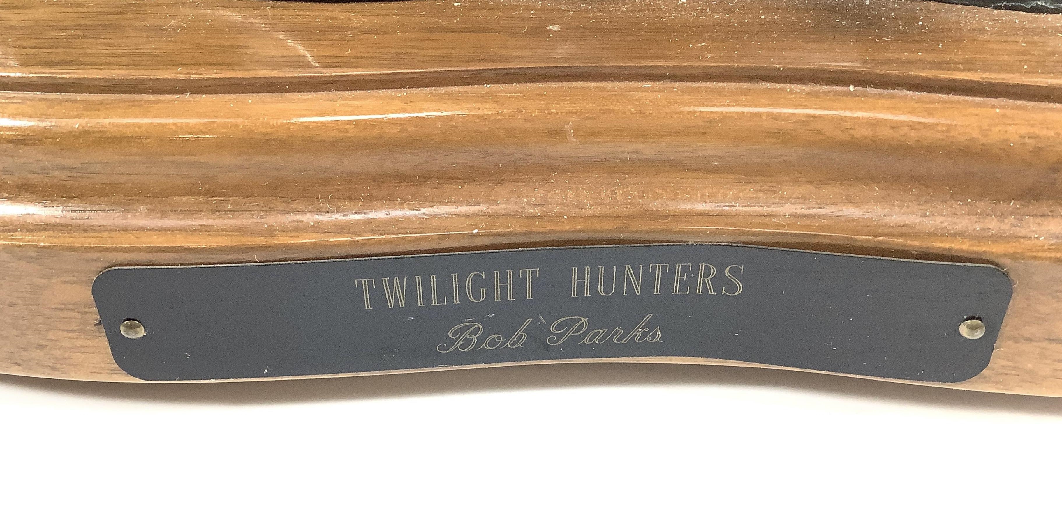 Bob Parks | Bob Parks Twilight Hunters Bronze Sculpture | MutualArt