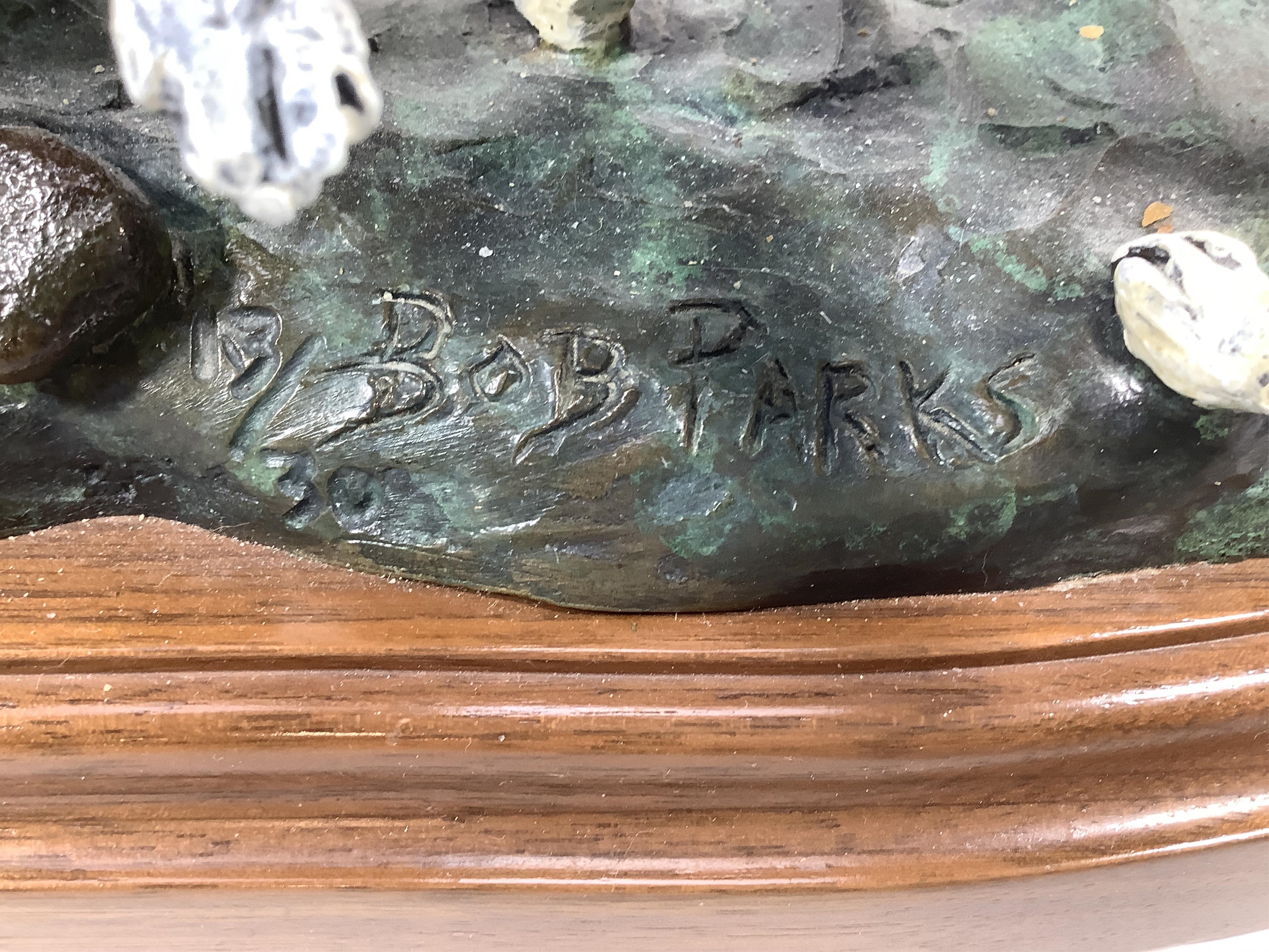 Bob Parks | Bob Parks Twilight Hunters Bronze Sculpture | MutualArt