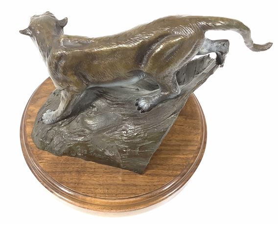 Bob Parks | Bob Parks Majestic Fury Bronze Sculpture | MutualArt