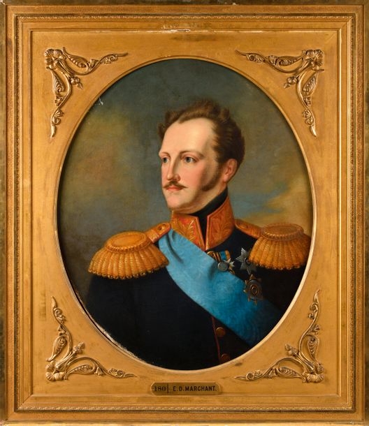 Edward Dalton Marchant | Portrait of Tsar Nicholas I of Russia (1796 ...