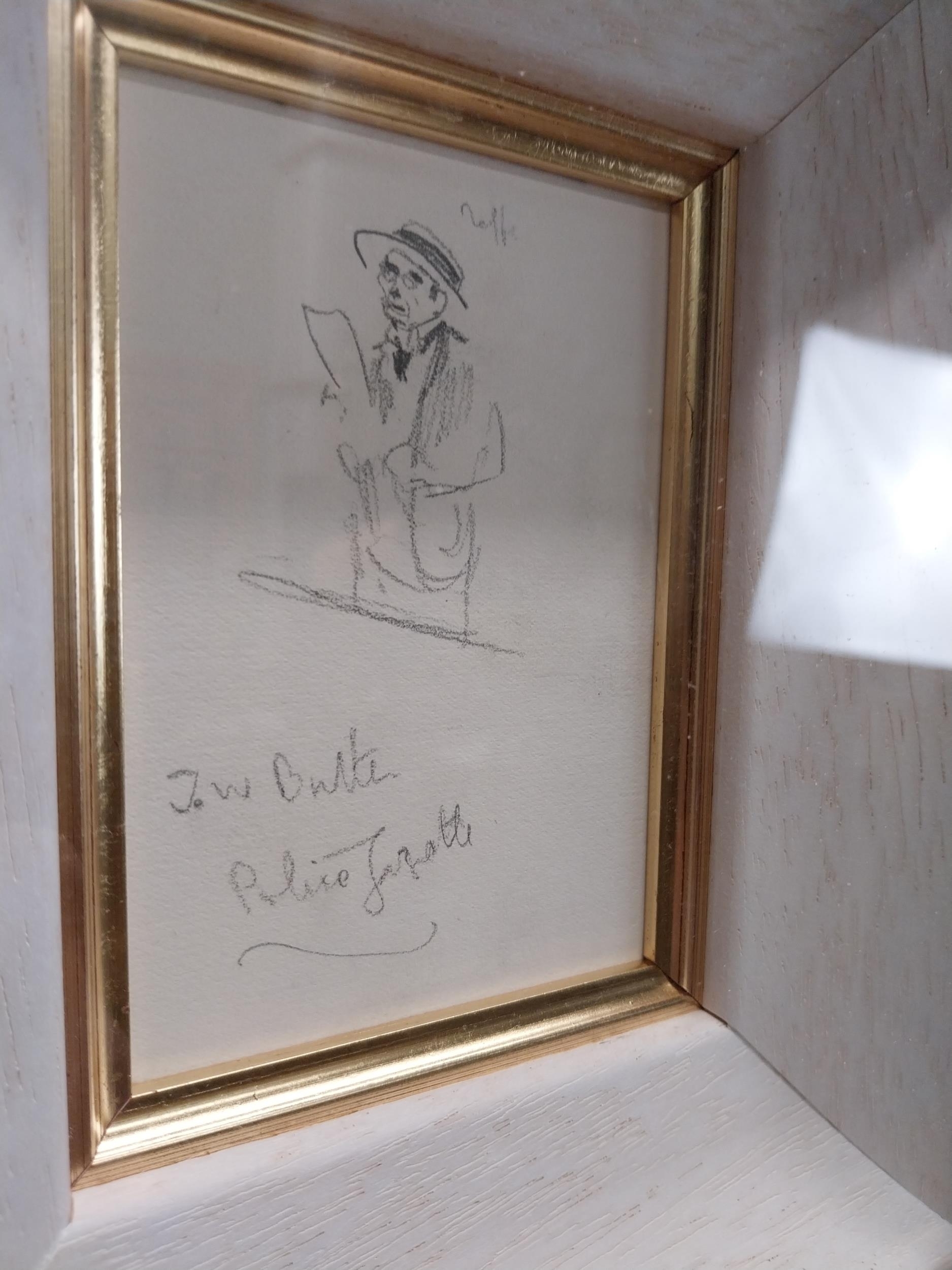 Jack B. Yeats | Jack B Yeats framed pencil drawing from the Yeats ...