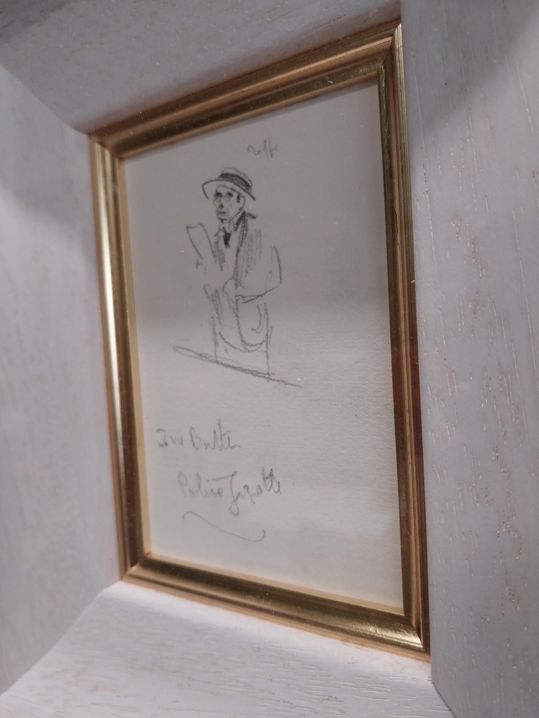Jack B. Yeats | Jack B Yeats framed pencil drawing from the Yeats ...