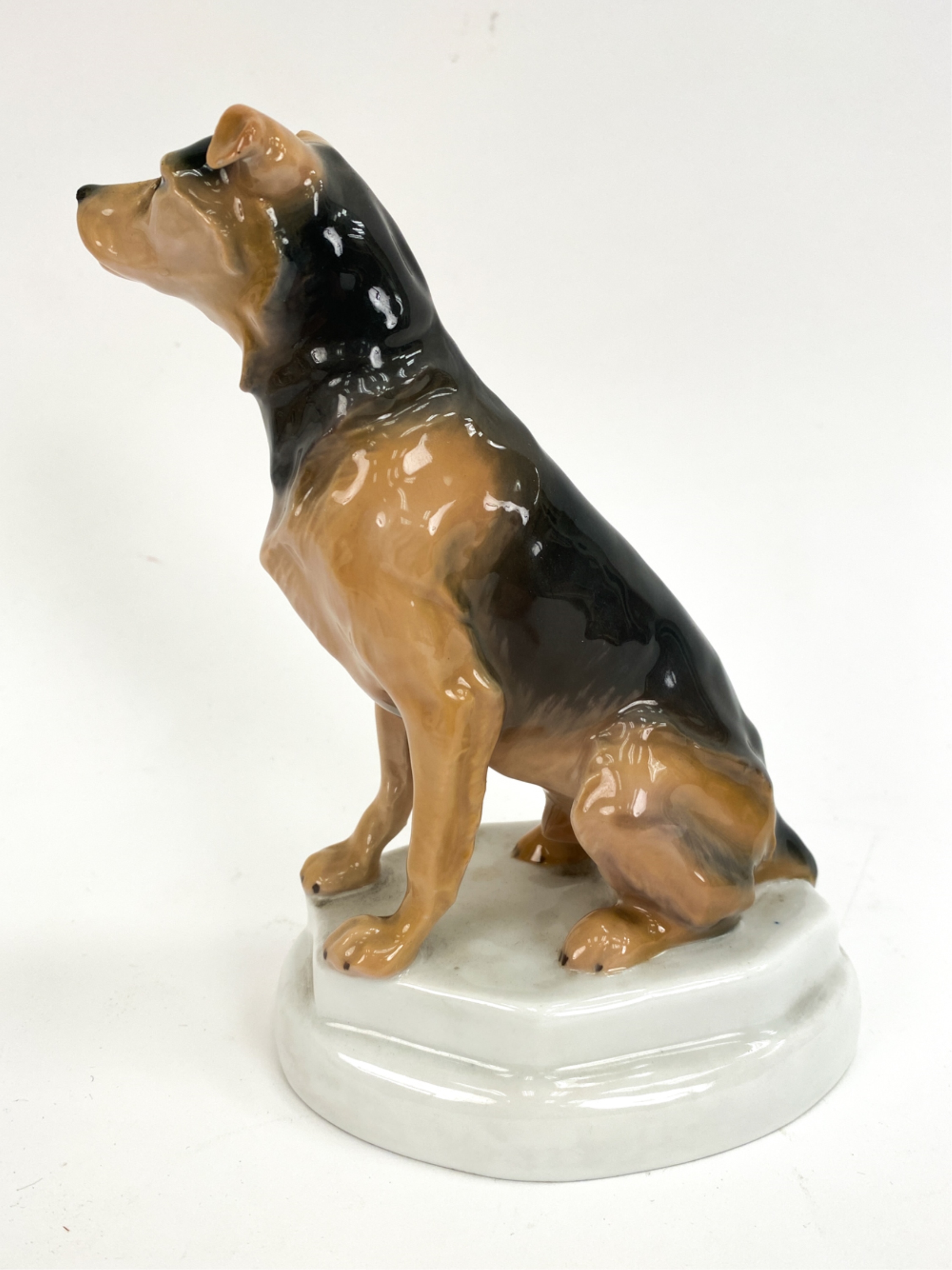 Paul Walther | PAUL WALTHER MEISSEN PORCELAIN DOG | MutualArt