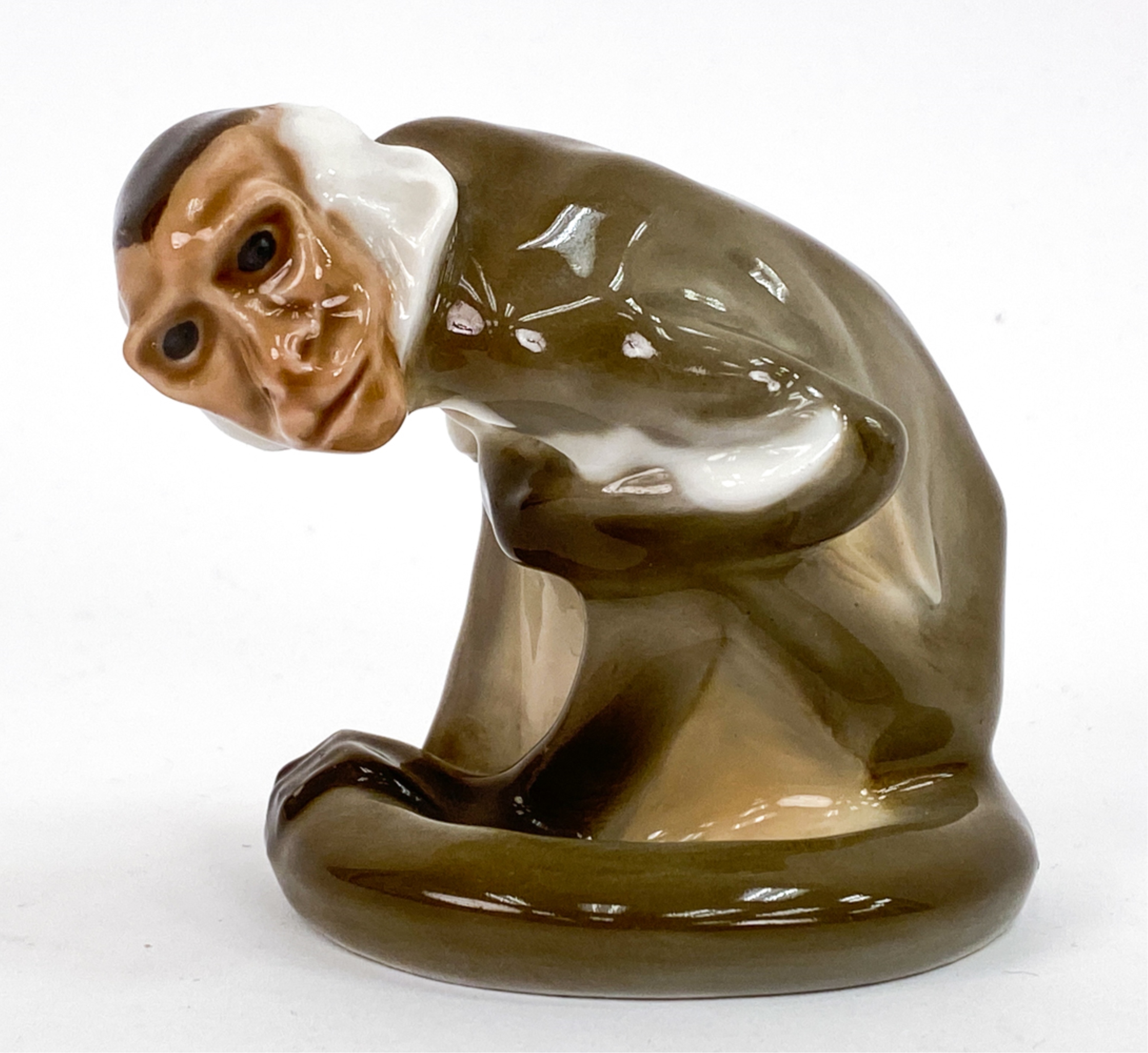 Paul Walther | PAUL WALTHER MEISSEN PORCELAIN CAPUCHIN MONKEY (1905 ...