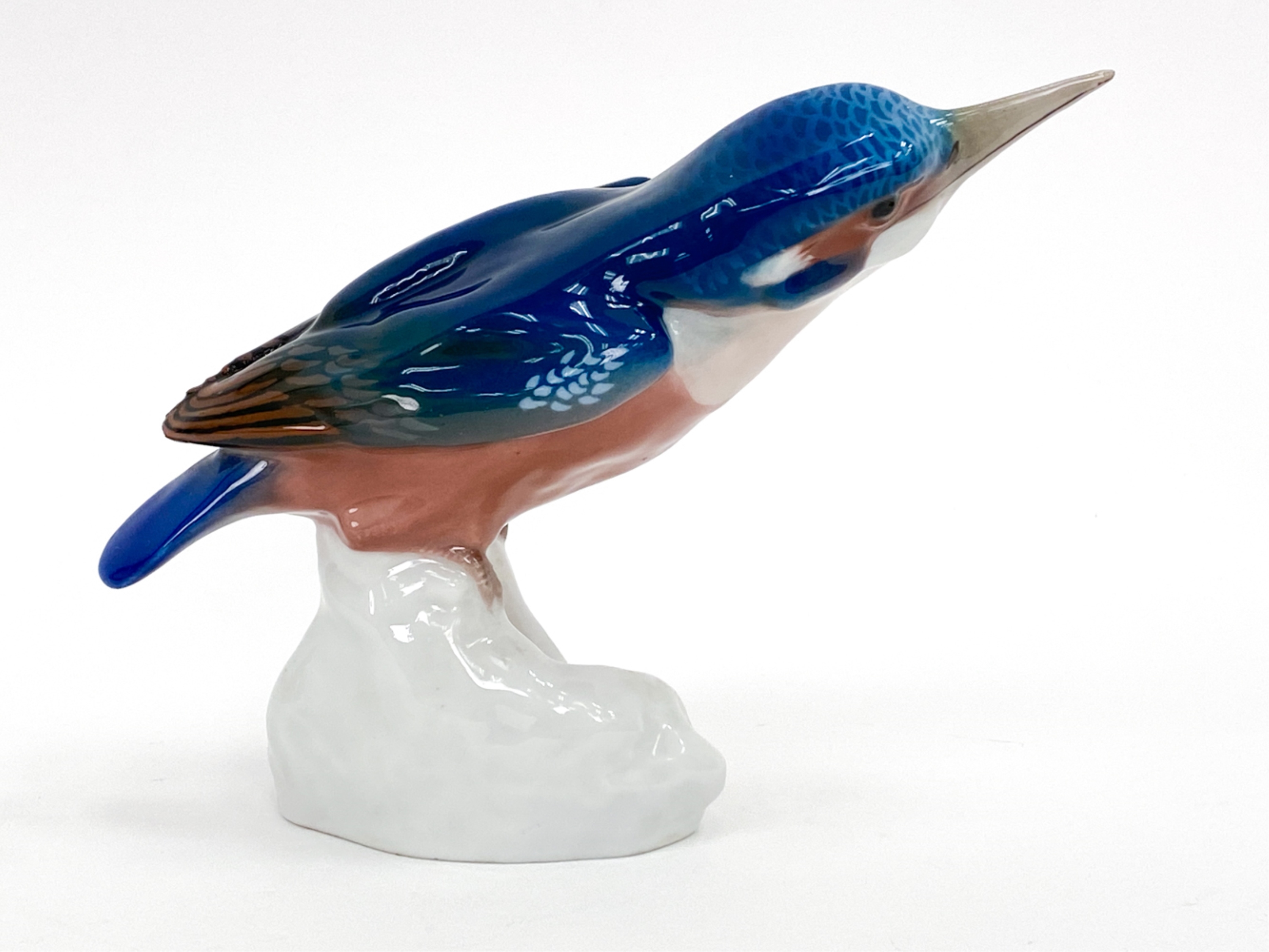 Paul Walther | PAUL WALTHER MEISSEN PORCELAIN KINGFISHER BIRD (1906 ...