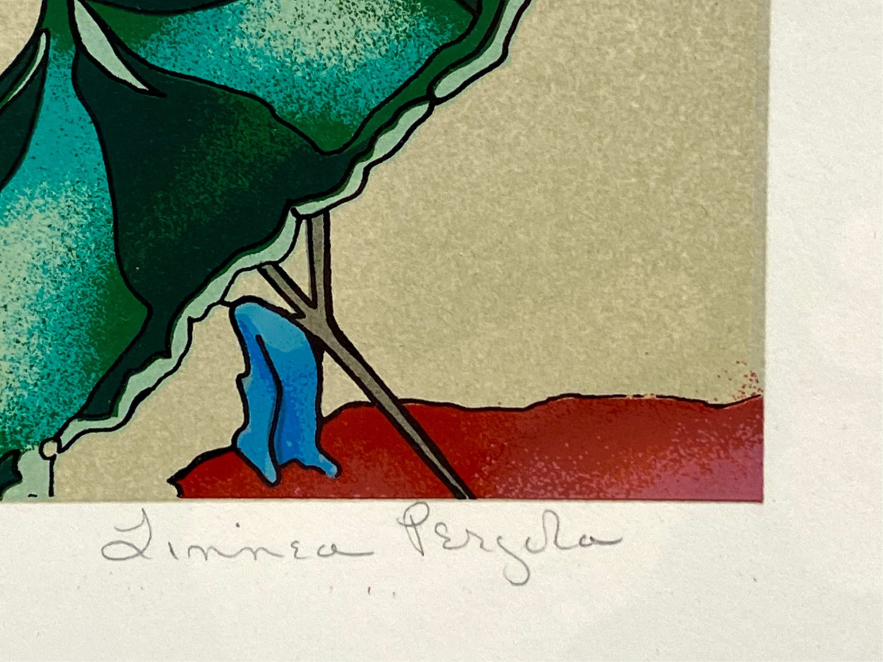 Linnea Pergola | LINNEA PERGOLA BORN 1953 SERIGRAPH | MutualArt
