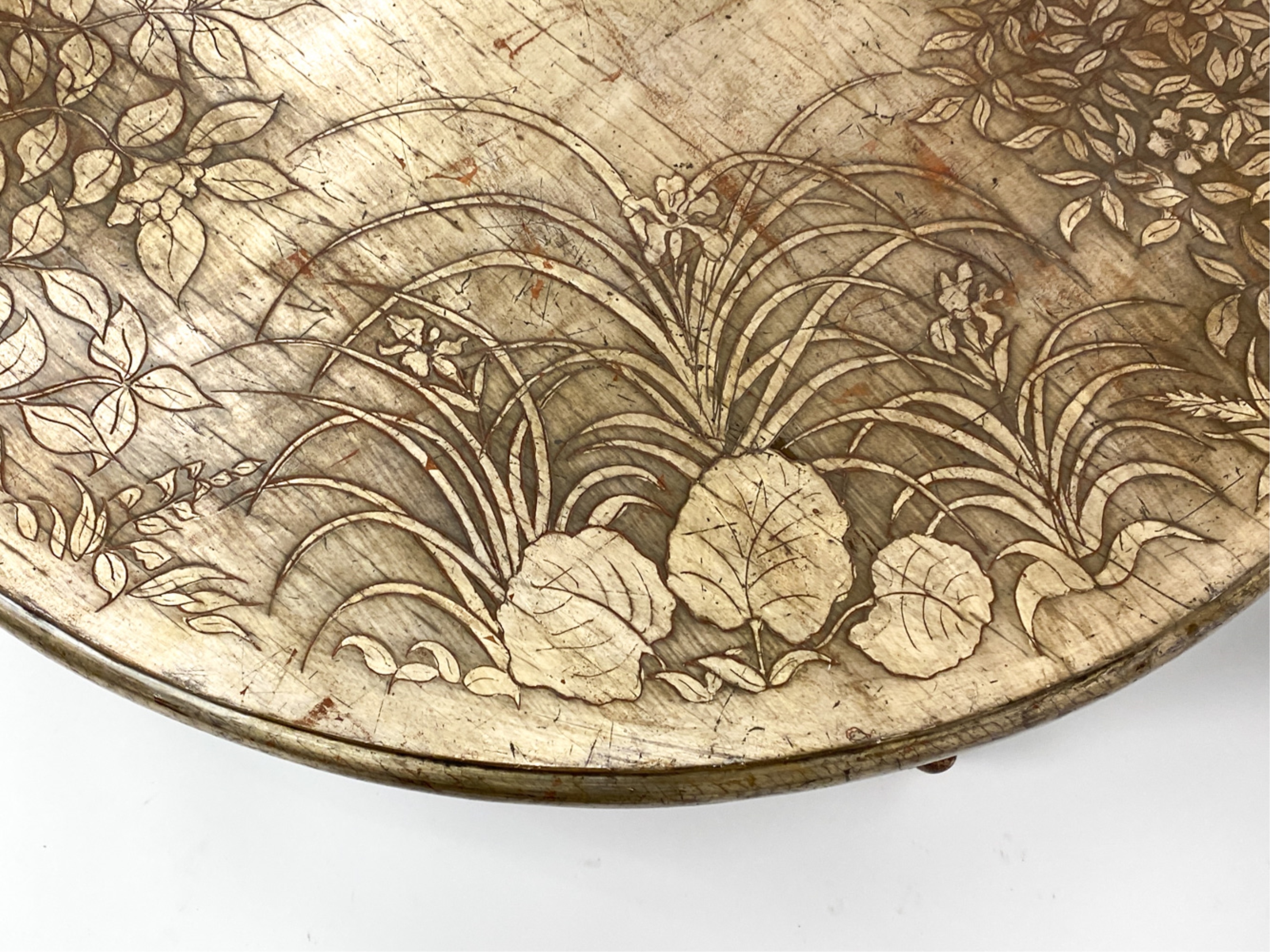 Richard Kuehne | RICHARD KUEHNE SILVER LEAF COFFEE TABLE (1970) | MutualArt