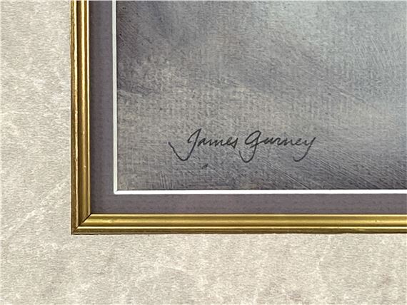 James Gurney | JAMES GURNEY DINOTOPIA WATERCOLOR | MutualArt