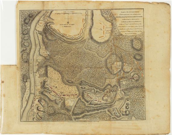 William Faden | Plan of the Encampment and Position of the Army under ...
