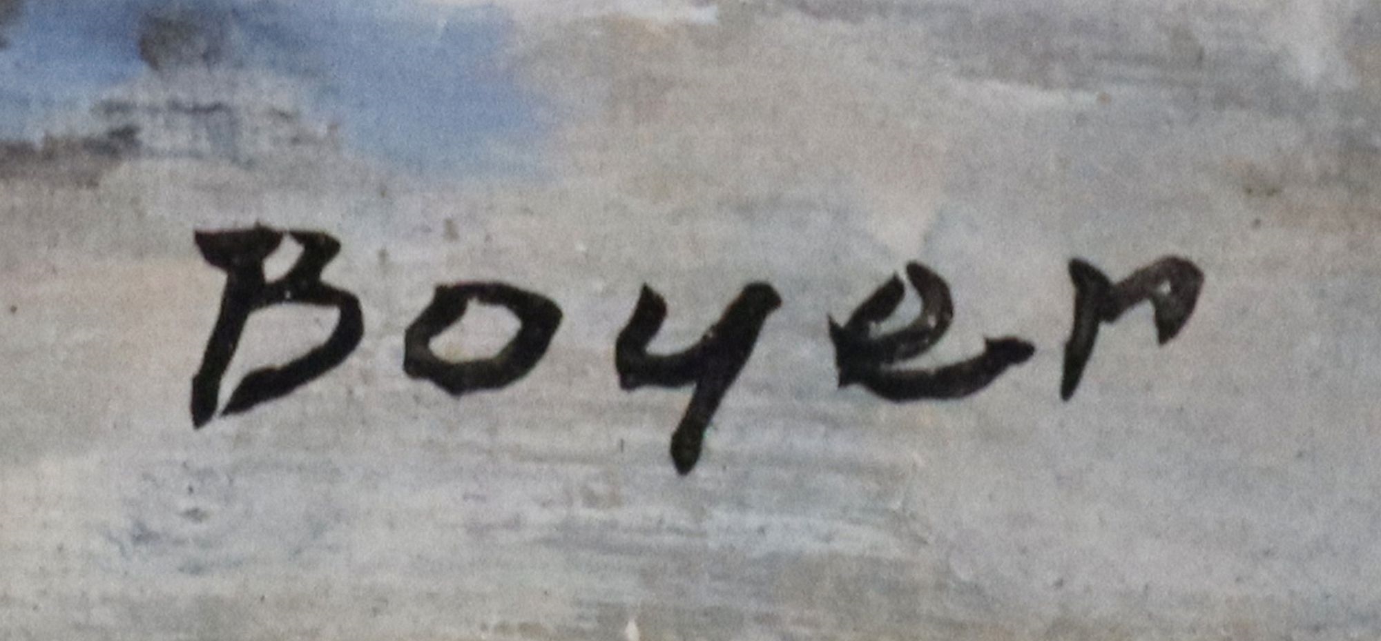 Andre Boyer | Paris Street Scene | MutualArt