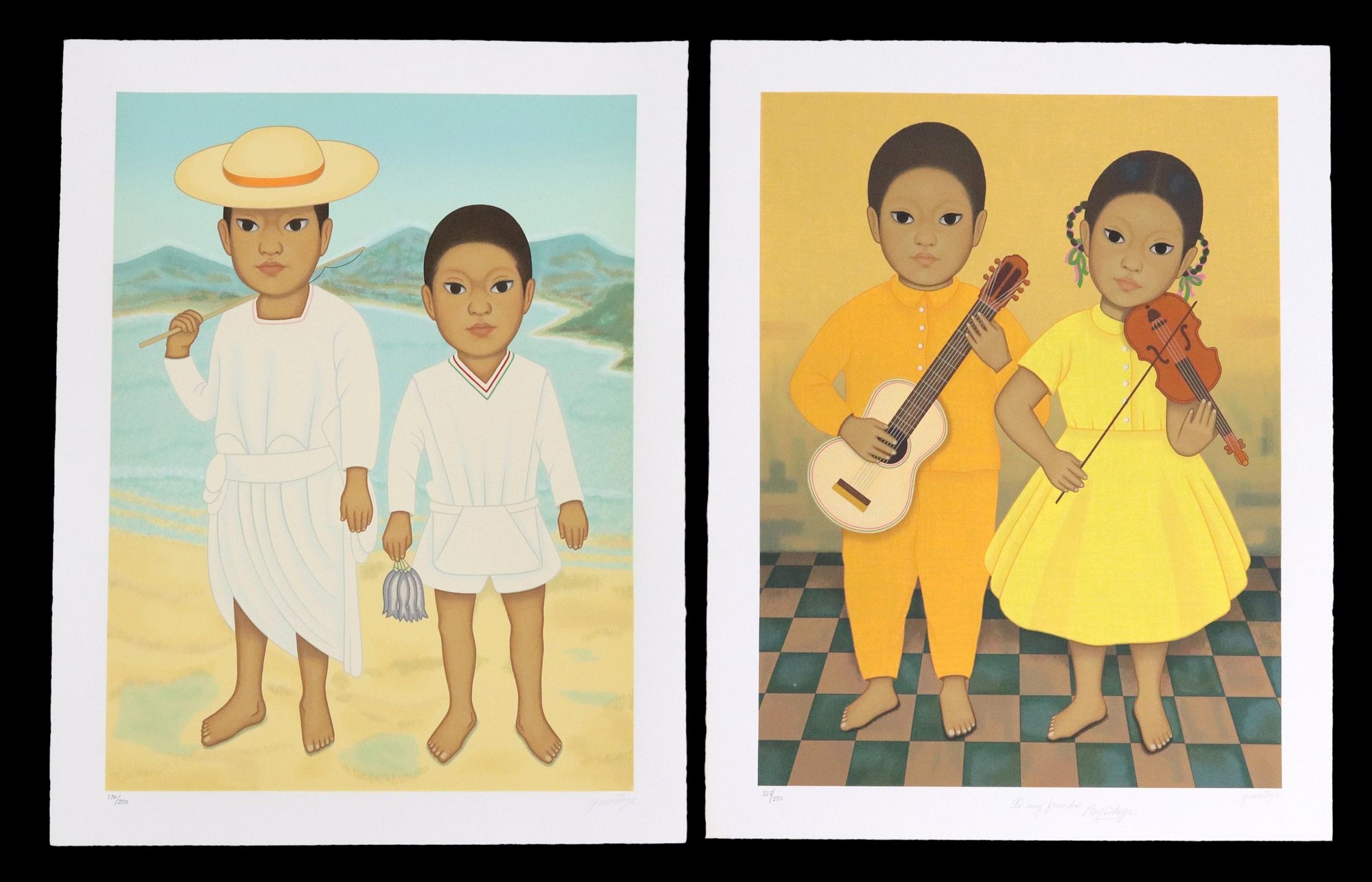 Gustavo Montoya | Ninos Mexicanos | MutualArt