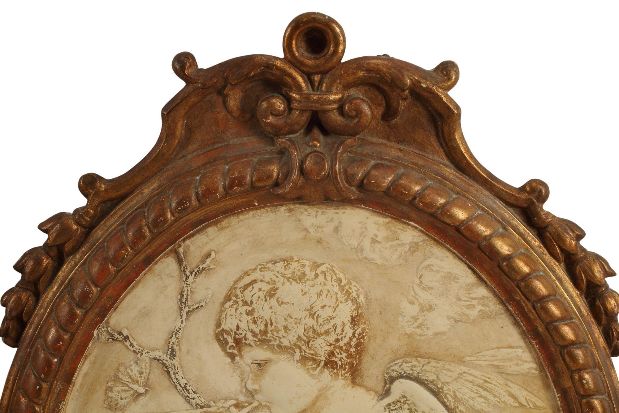 Italian School | depicting musical cherub seated on branch | MutualArt