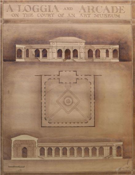 Ted Miller | Columbia University, Architectural Drawing for an Art ...