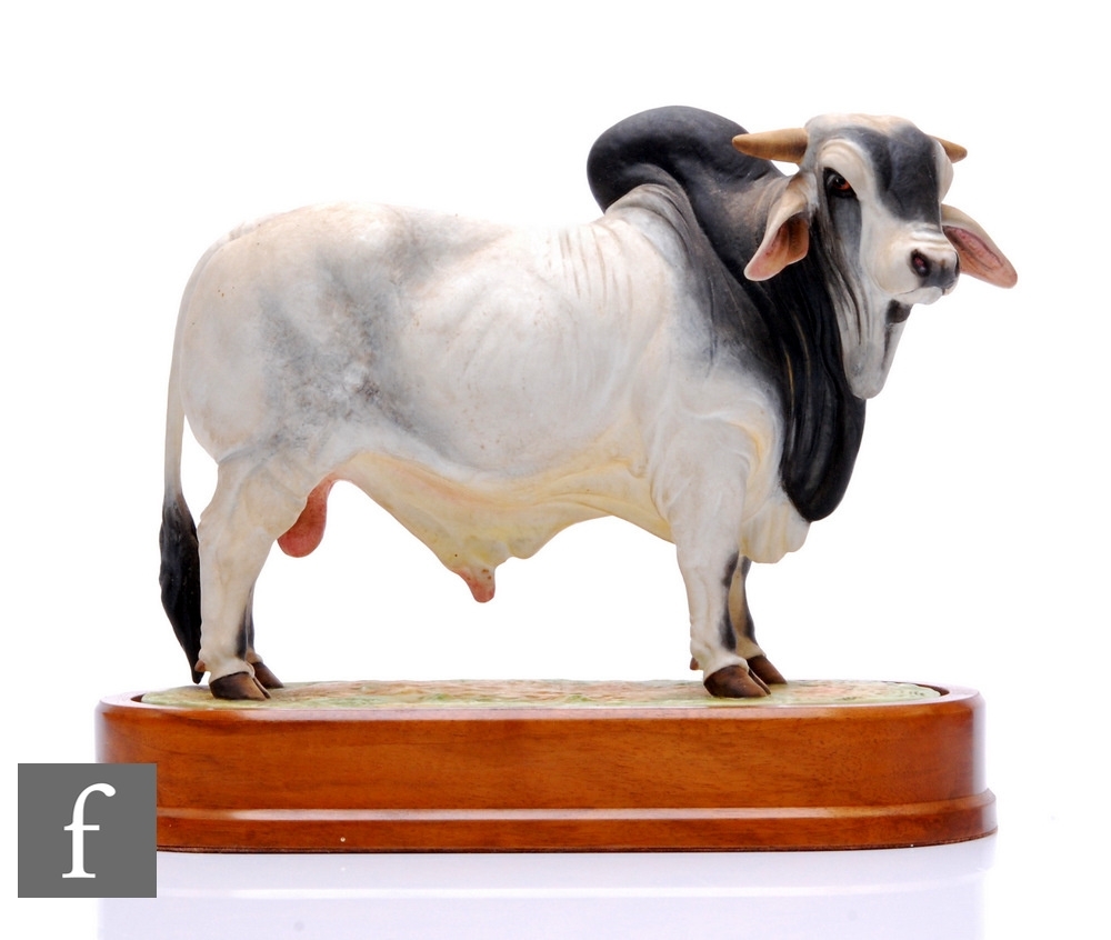 Doris Lindner | A Royal Worcester model of a Brahman Bull | MutualArt