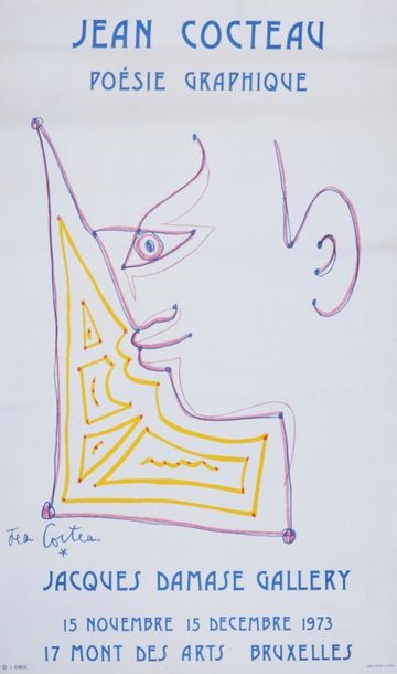 Jean Cocteau | Jean Cocteau. Poésie graphique | MutualArt
