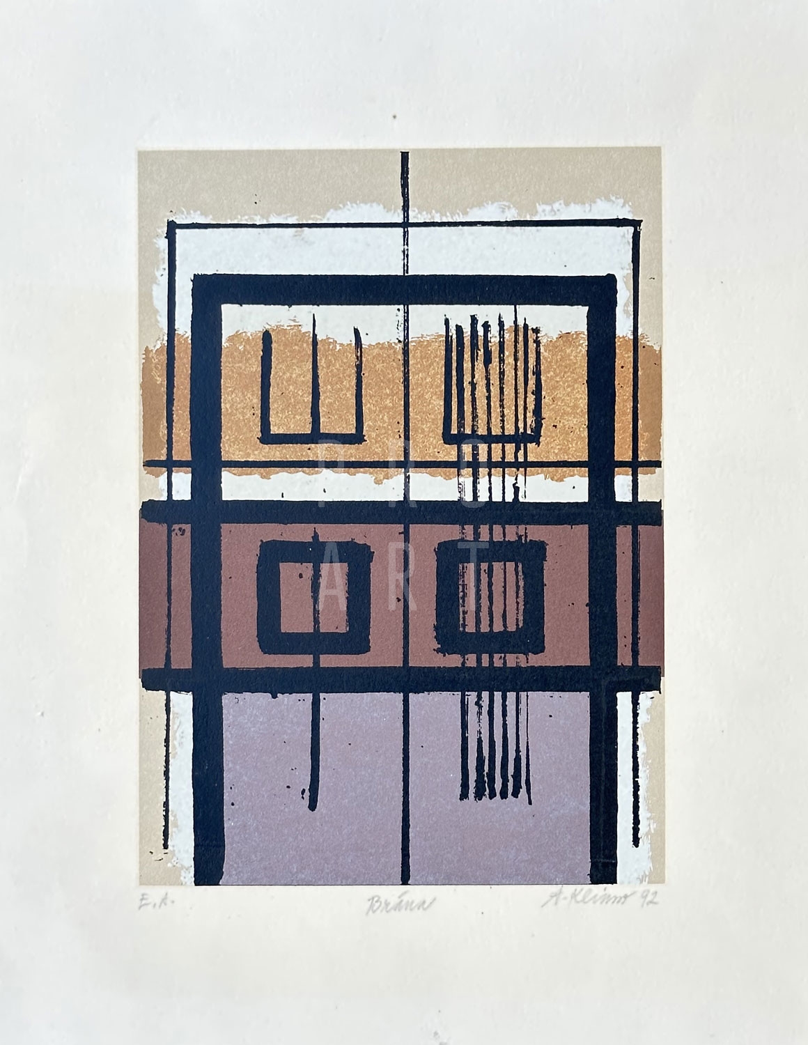 Alojz Klimo | Brána (1992) | MutualArt