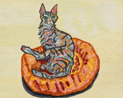 Han Myung Wan | Cat (2020) | MutualArt