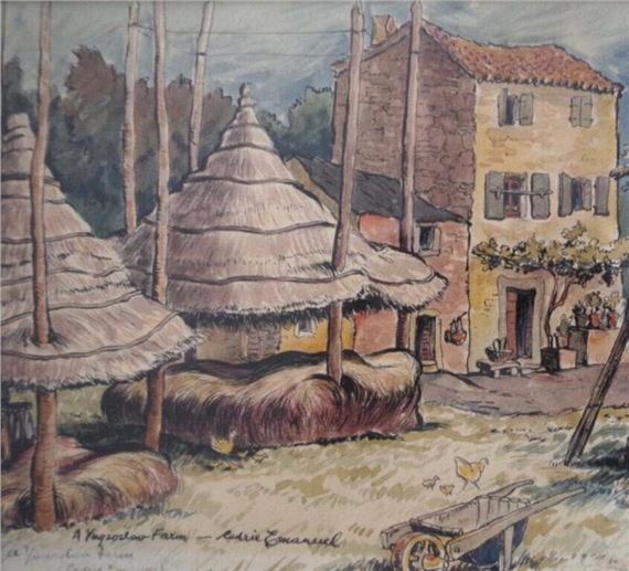 Cedric Emanuel | A Yugoslav Farm | MutualArt