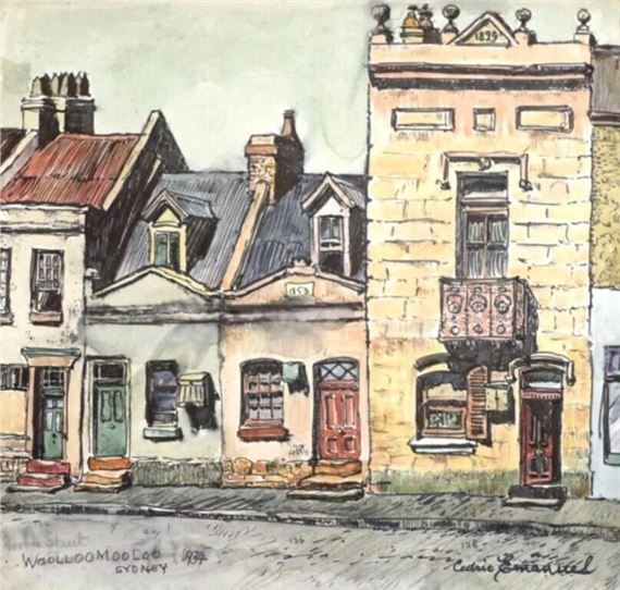 Cedric Emanuel | Woolloomooloo 1934 (1934) | MutualArt