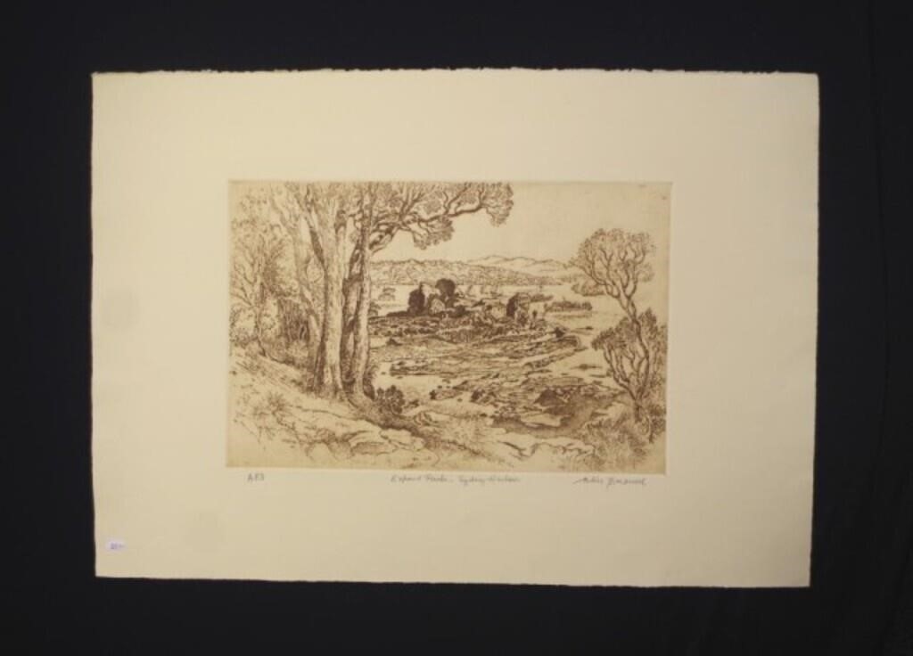 Cedric Emanuel | Exposed Rocks - Sydney Harbour | MutualArt