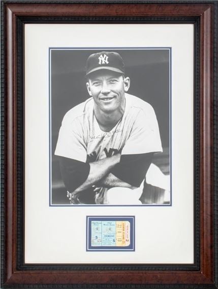 Mickey Charles Mantle | 1 Artworks at Auction | MutualArt