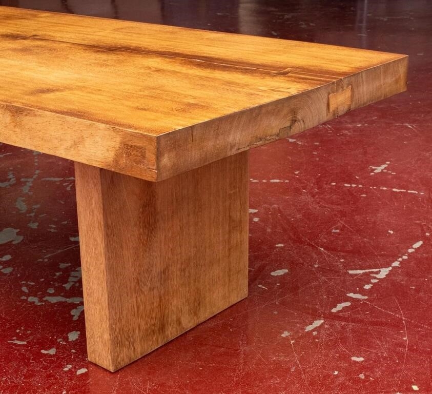 George Nakashima | Nakashima Style Dining Table with Butterfly Joints ...