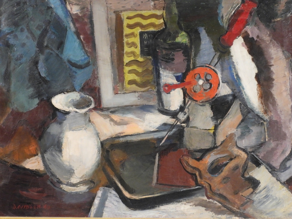 Morris Davidson | Morris Davidson Tool Room Still Life Painting | MutualArt