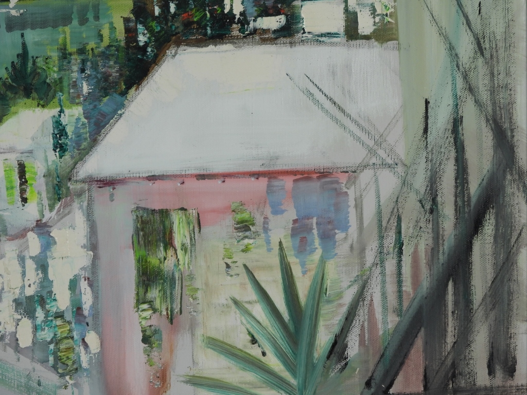 Alfred Birdsey | Alfred Birdsey Neighborhood Landscape Painting (Late ...