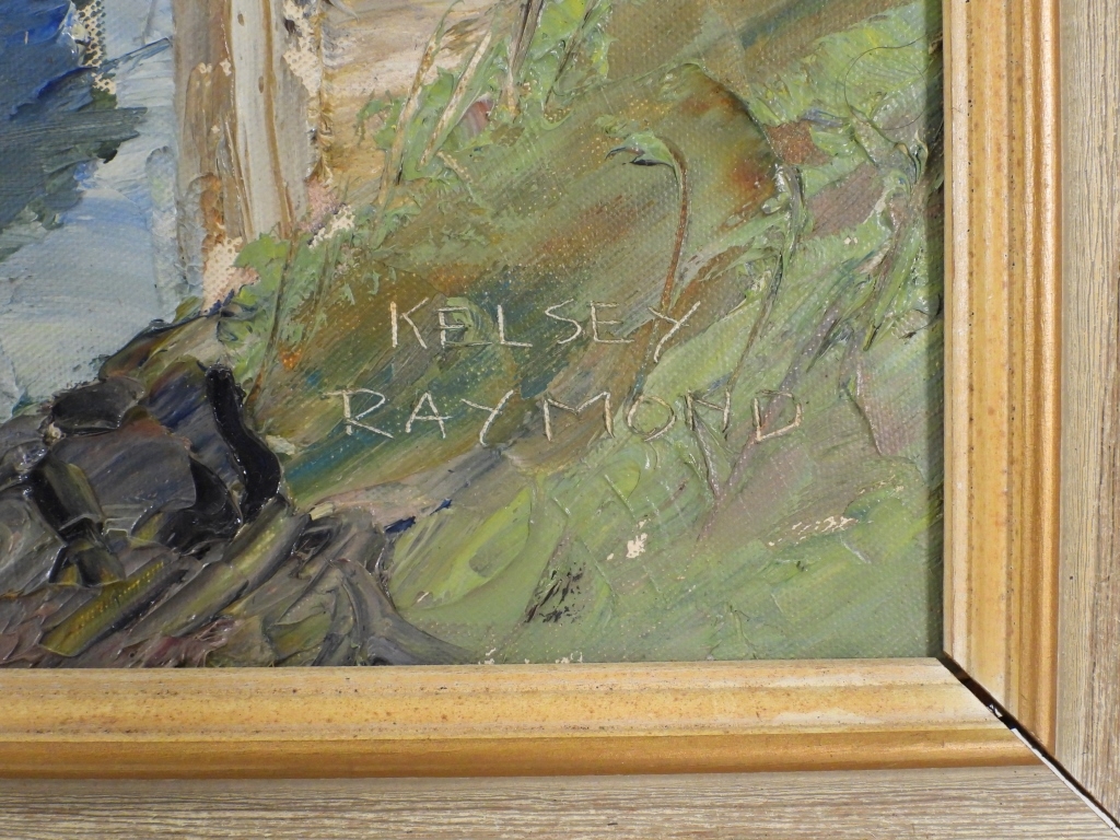 Kelsey Ogden Raymond | Kelsey Raymond Docked Boats Maritime Painting ...