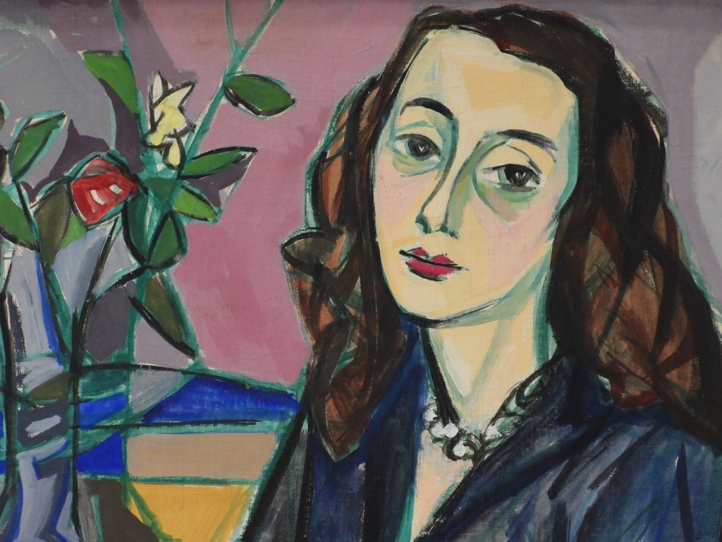 Angelo Savelli | Angelo Savelli Abstract Woman Portrait Painting ...