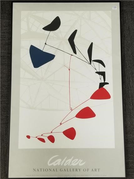 Alexander Calder | National gallery poster | MutualArt