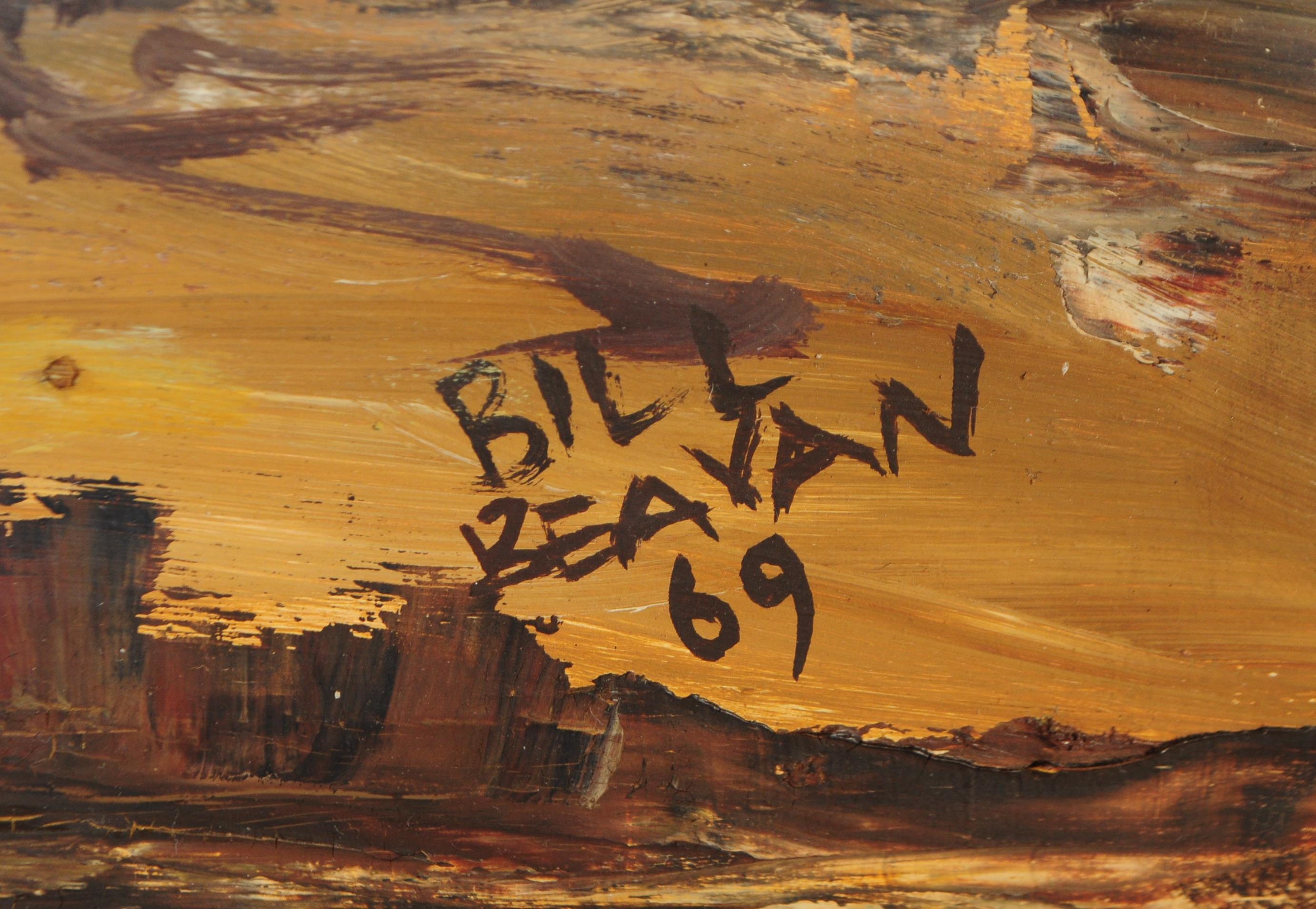 William Beavan | TWO VINTAGE 20TH CENTURY BILL BEAVAN OIL PAINTINGS ...