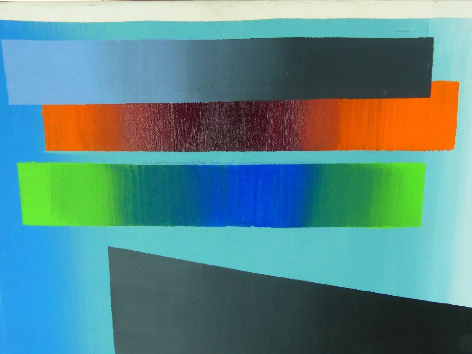 Vincent Cavallaro | abstract geometric oil painting on canvas (1978 ...