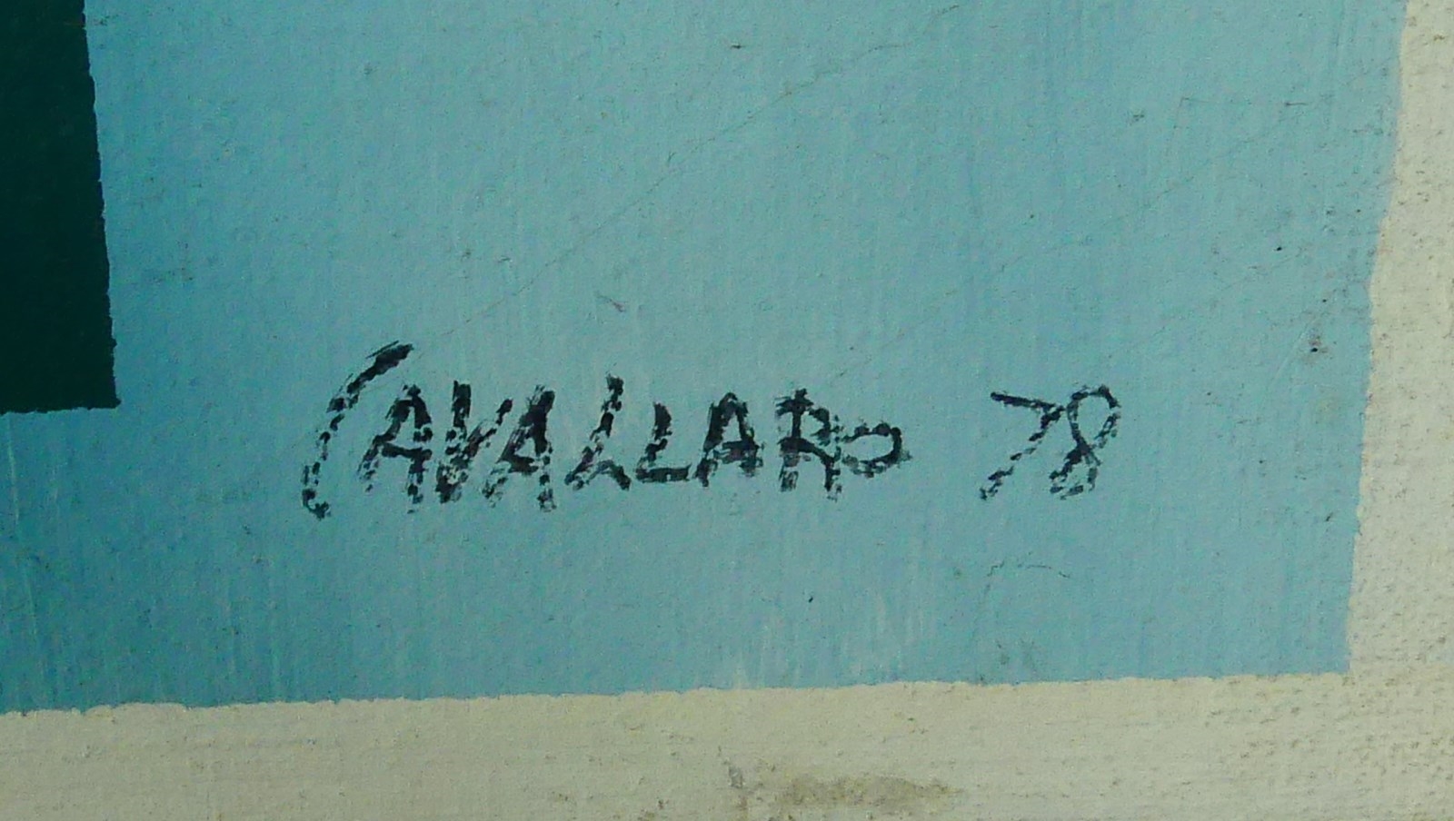 Vincent Cavallaro | abstract geometric oil painting on canvas (1978 ...